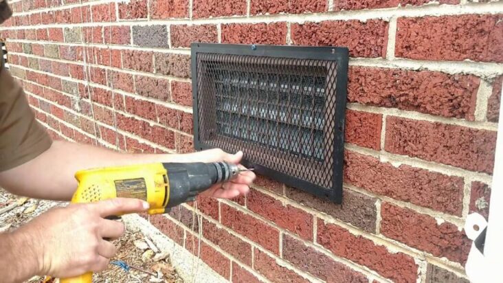 DIY Home Winterization Tips - How to Instal Foundation Vent Covers ...