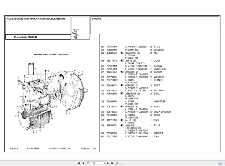 Landini Parts Catalog - What You Need to Know Before Downloading One ...